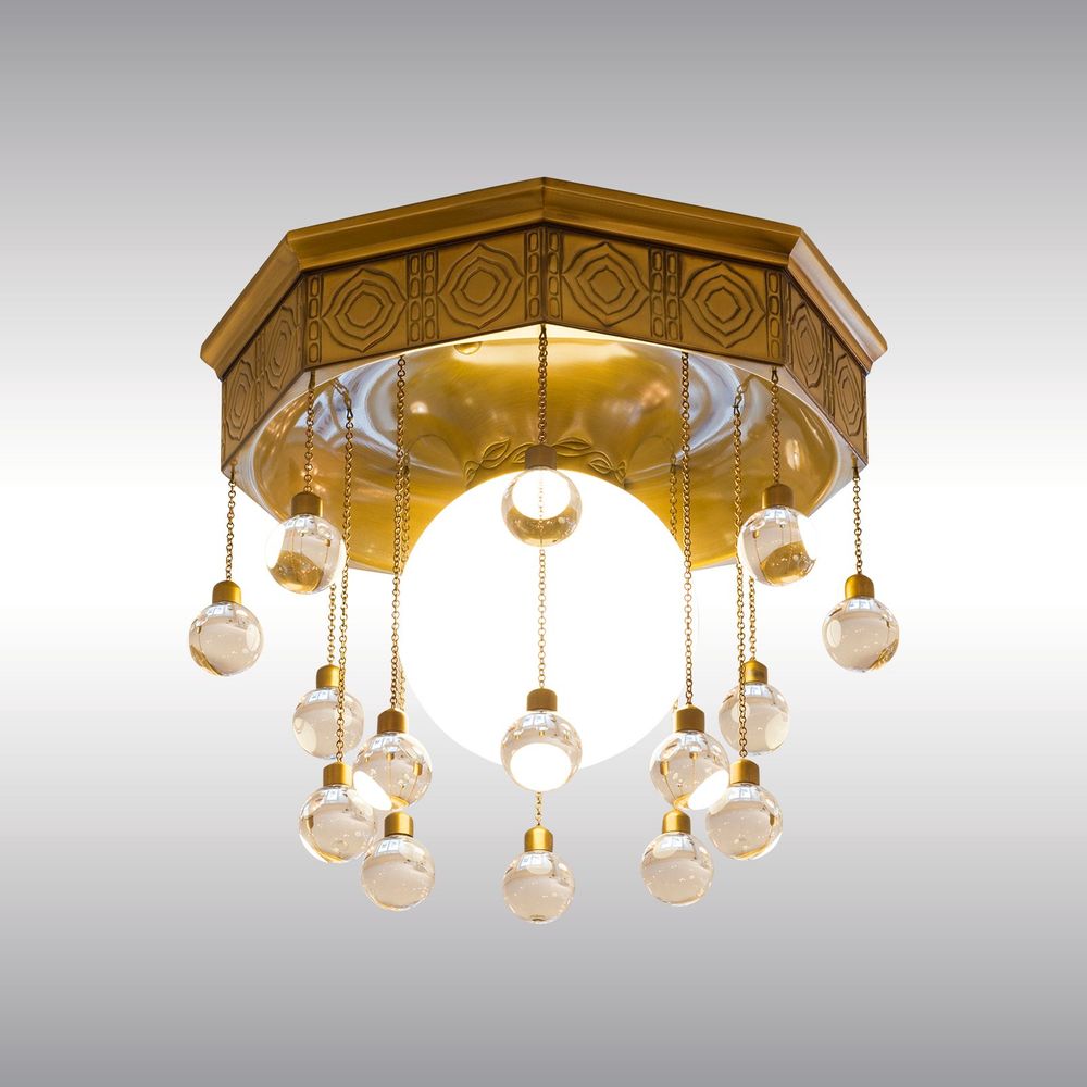 21101-Palais Stoclet the Hall - WOKA LAMPS VIENNA